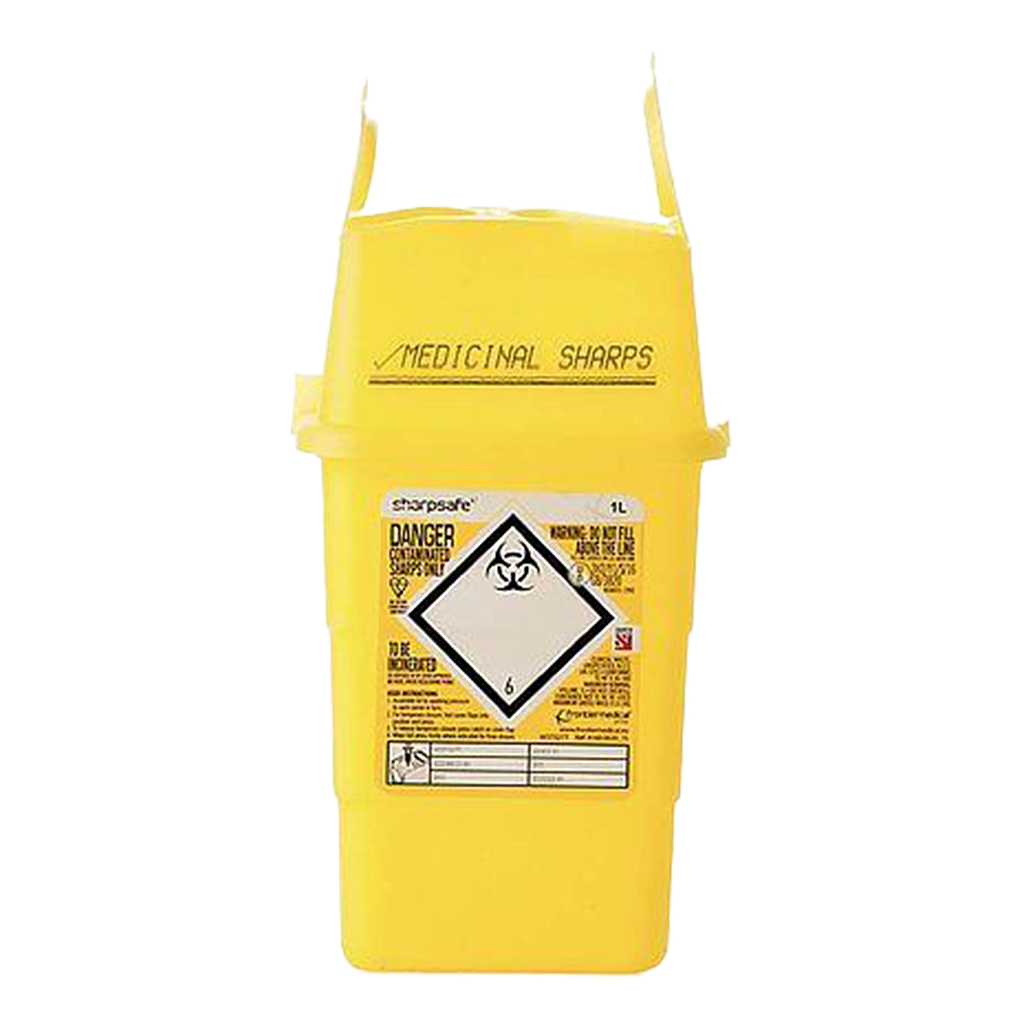 Sharpsafe Sharps Container - 1.4LTR – ProMed Supplies