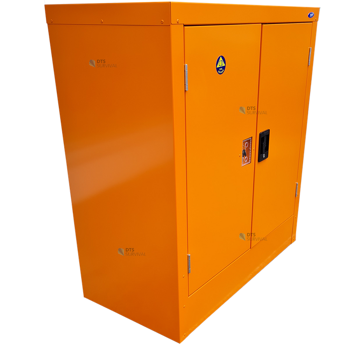 Civil Defence Empty Orange Cabinet -EMPTY – ProMed Supplies