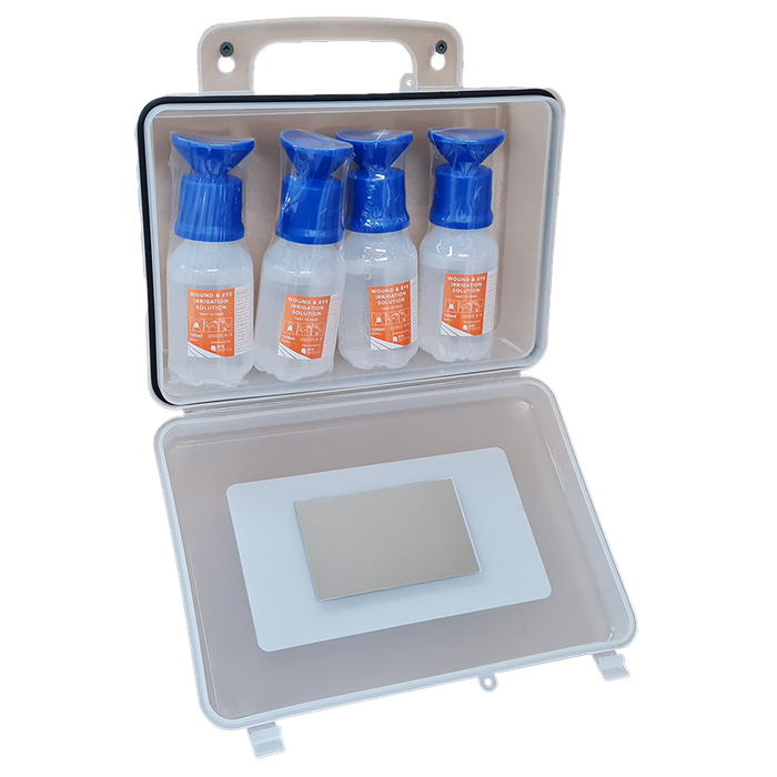 Eye Wash Station with 4 x 100ml Eye wash – ProMed Supplies