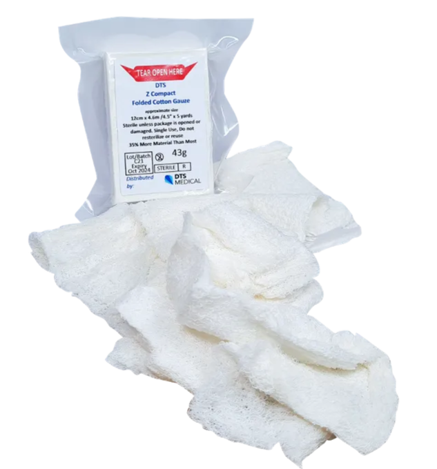 Military Gauze Z Fold X Large Pack – ProMed Supplies