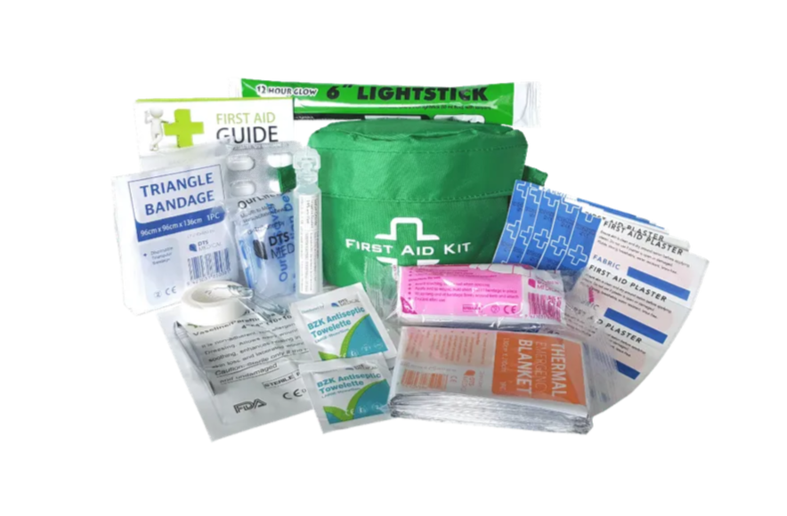 First Aid Kit Hiking / Tramping in semi circular bag – ProMed Supplies