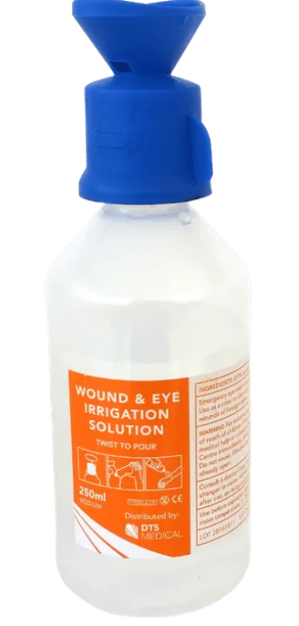 Eye Wash / Wound Wash Filled Bottle with eye bath cap 250ml – ProMed ...