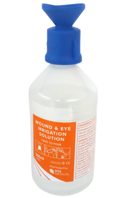 Eye Wash / Wound Wash Filled Bottle with eye bath cap 500ml – ProMed ...