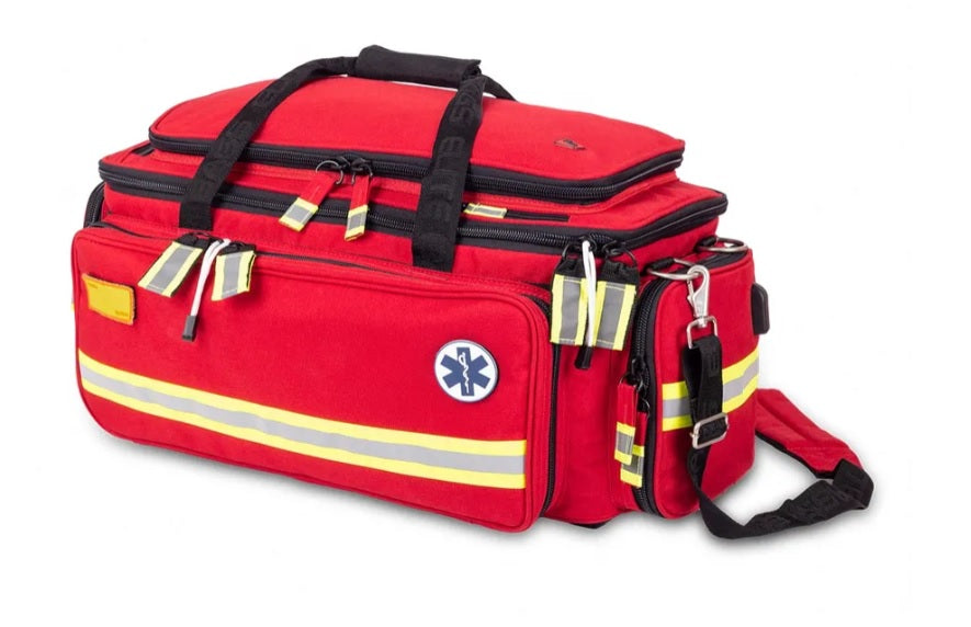 Elite Medic Bag: Advanced Life Support Emergency Bag Red – ProMed Supplies