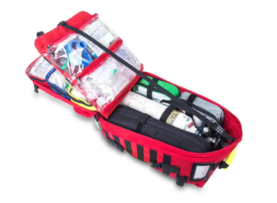 Elite Medic Bag: Paramedic Large Backpack RED – ProMed Supplies