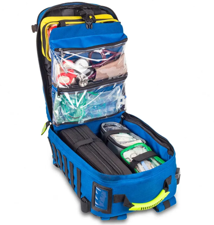 Elite Medic Bag: Paramedic Large Backpack BLUE – ProMed Supplies