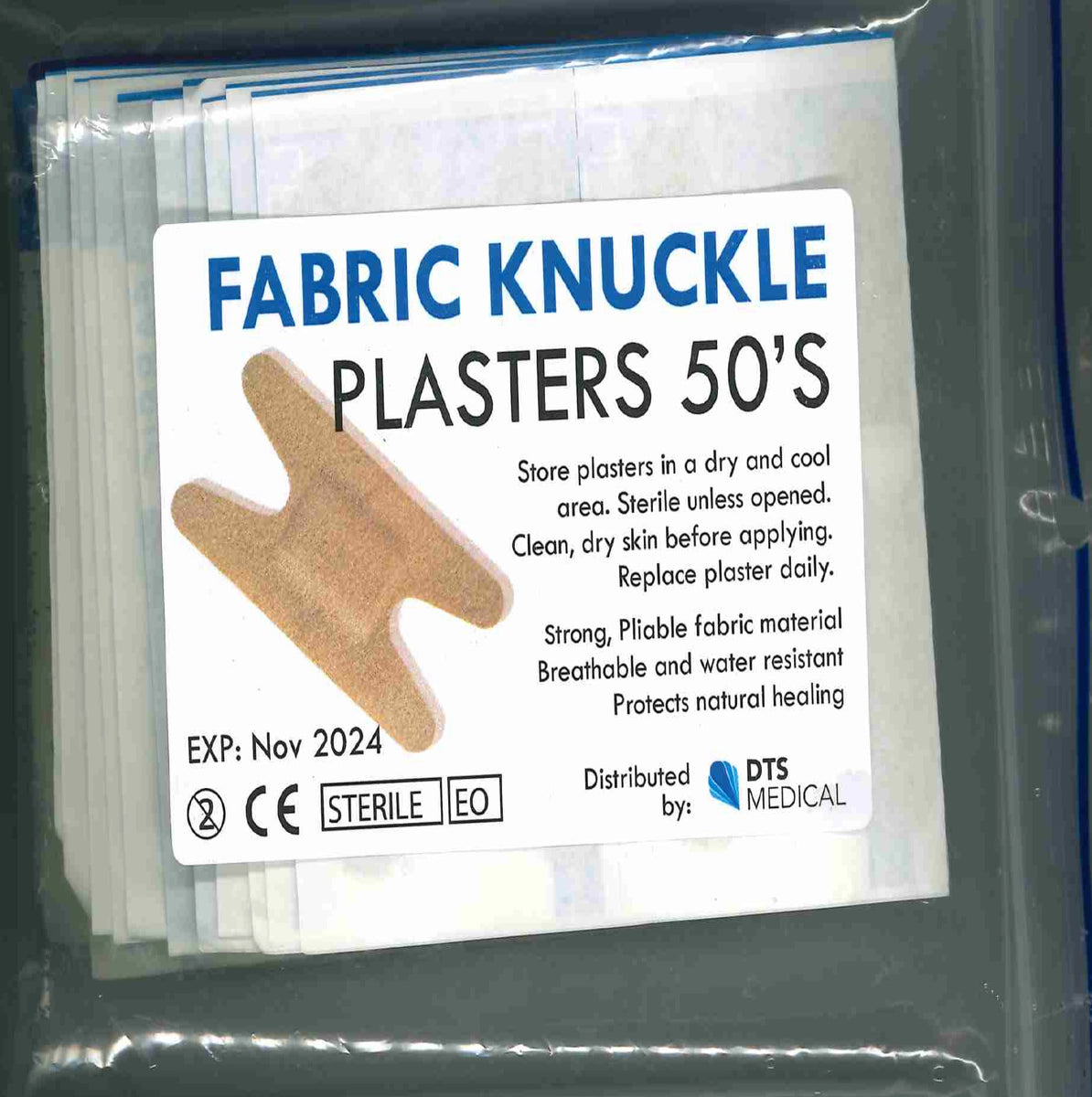Fabric Knuckle Plasters x50pk – ProMed Supplies